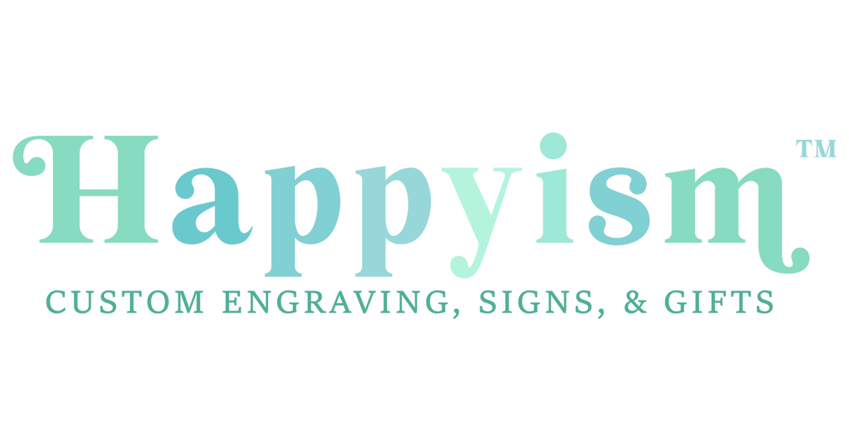 Outline name signs – Happyism, Inc.
