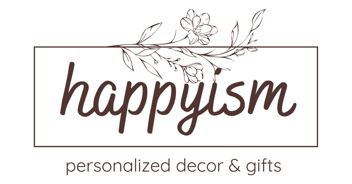 How to Mount Custom Wood Name Signs – Happyism, Inc.