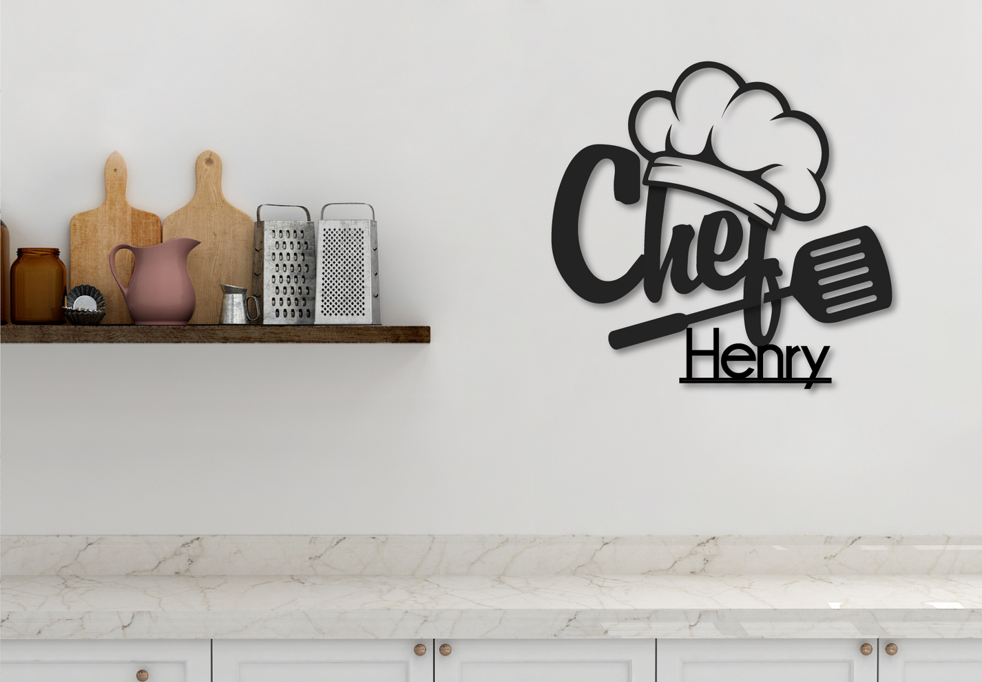 Kitchen Chef Sign – Happyism, Inc.